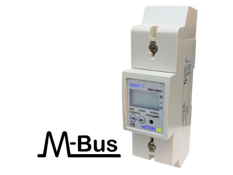 Single Phase M Bus Meter 80Amp EM416